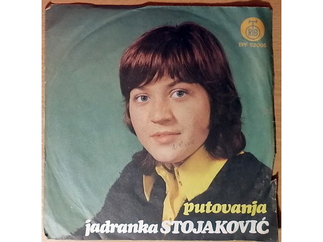 EP JADRANKA STOJAKOVIĆ - Putovanja (1973) NM/VG-