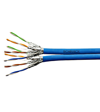 Kabl inst.Cat.6a U/FTP-500 Mhz, 2x(4x2xAWG-23), LS0H, Dca
za rezanje