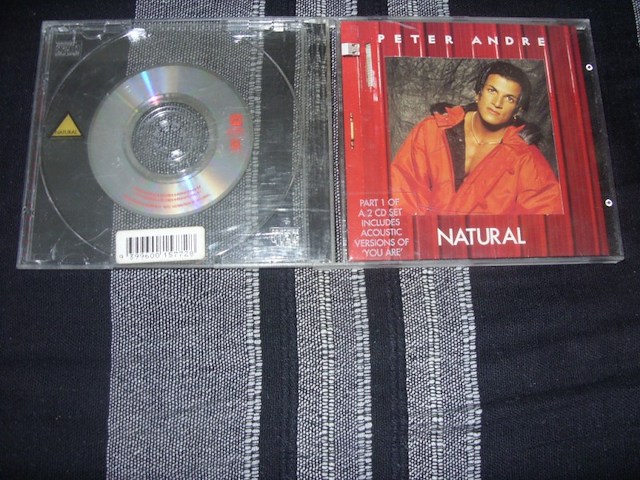 Peter Andre ‎– Natural CD singl Mushroom Europe 1997.