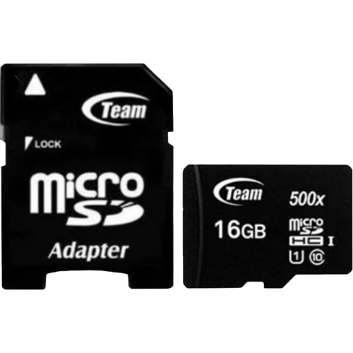 TEAMGROUP Memorijska kartica MicroSD 16GB + Adapter - TUSDH16GCL10U03
