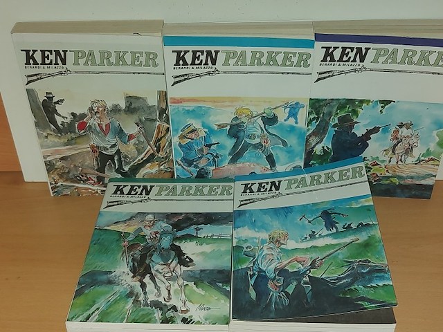 KEN PARKER 1-22 ukoričeno