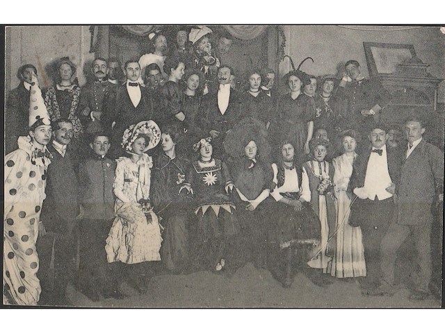 Leskovac - Clanovi Leskovackog pozorista 1928