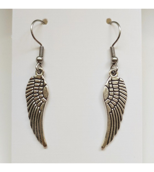 Minđuše Angel Wings | Stainless Steel udice