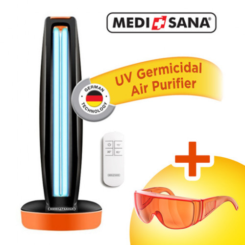 MEDISANA™ UV + OZONE GERMICIDNI STERILIZATOR I OZONIZATOR COMPACT 32W + ZAŠTITNE NAOČARE