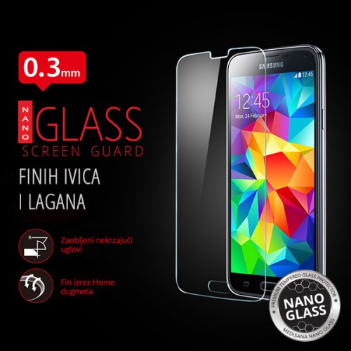 Galaxy S5 Nano Glass Screen Protector