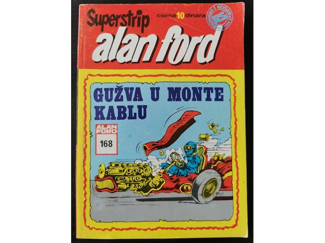 Alan Ford Vjesnik AF 168 - GUŽVA U MONTE KABLU