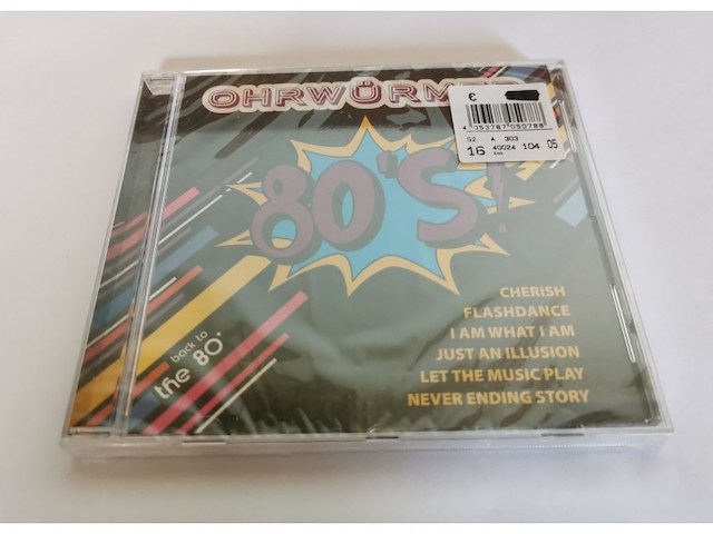 CD - Back to the 80`s - Novo