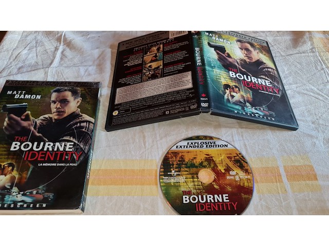 The Bourne identity DVD