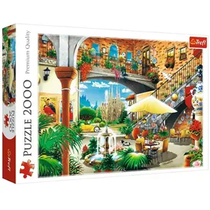 Trefl Trefl puzzle 2000 delova - Vista of Barcelona (27105)