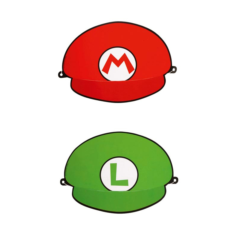Kapice Super Mario – 8 kom