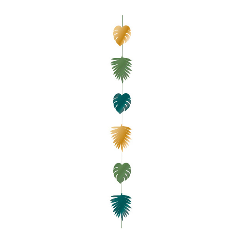 Viseća dekoracija Tropsko lišće – 4 kom