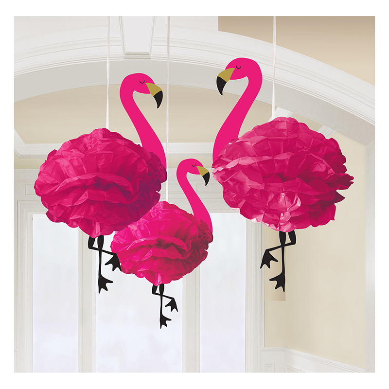 Viseća dekoracija Flamingo – 3 kom