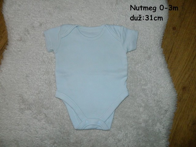 Nutmeg bodi 0-3 M-kao NOV