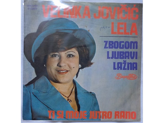 VELINKA  JOVICIC  LELA  -  Zbogom  ljubavi  lazna