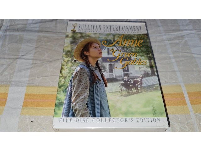 Anne of Green Gables, 5DVDa collector`s edition , NOVO!