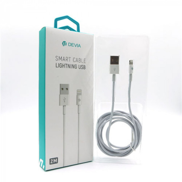 DEVIA SMART SERIES USB CABLE LIGHTNING 2.1A 2M