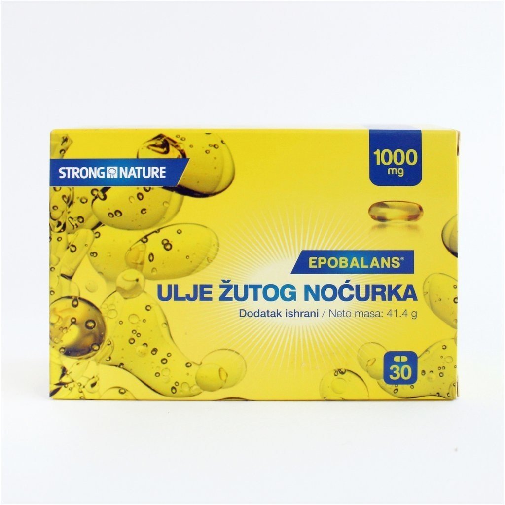 Strong Nature – Epobalans ulje žutog noćurka 1000 mg