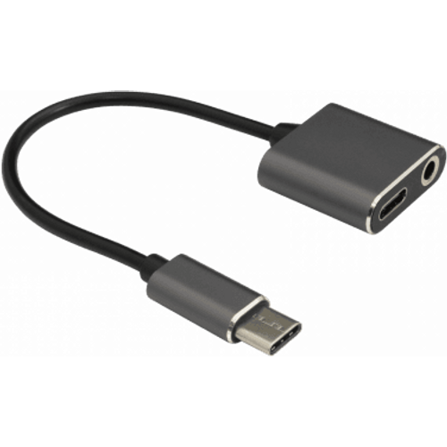 S BOX Adapter USB Type C / Type C + 3.5 mm