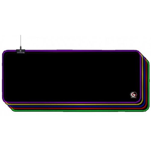 MP-GAMELED-L Gembird Gejmerska podloga za misa od gume, 300x800mm, 4mm RGB LED svetlo, LARGE