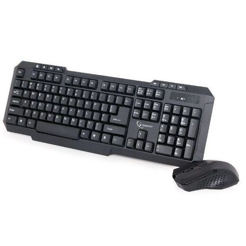 KBS-WM-02 Gembird Gejmerska tastatura US + bezicni mis USB