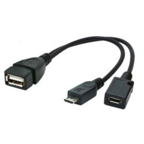 A-OTG-AFBM-04 Gembird USB OTG AF + Micro BF to Micro BM cable, 0.15 m