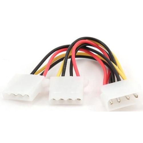 CC-PSU-1 Gembird Internal power MOLEX 4-pin splitter kabl 15cm