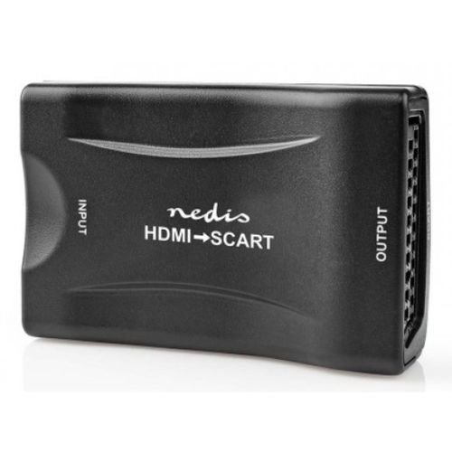 VCON3461BK HDMI ulaz na SCART izlaz jednosmerni, 1080p, 1.2 Gbps, Black