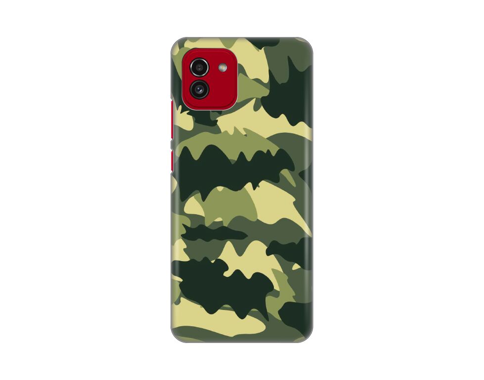 Silikonska futrola PRINT Skin - Samsung A035 Galaxy A03 Army
