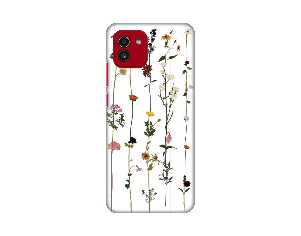 Silikonska futrola PRINT Skin - Samsung A035 Galaxy A03 Flower