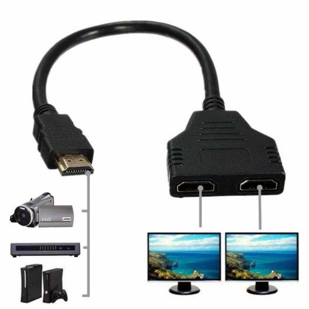 VELTEH HDMI spliter razdelnik 1/2 1080p H2H-300