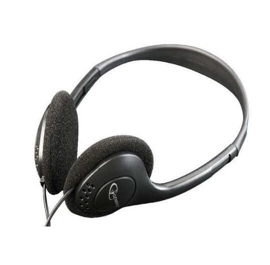 Gembird MHP-123 stereo slušalice sa volume kontrolom black