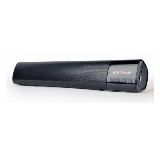 Gembird SPK-BT-BAR400-01 bluetooth speaker soundbar 2x5W FM, USB, SD, AUX, mikrofon, black