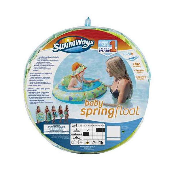 SWIMWAYS Set Baby šlauf sa sedištem i kapicom Spin Master