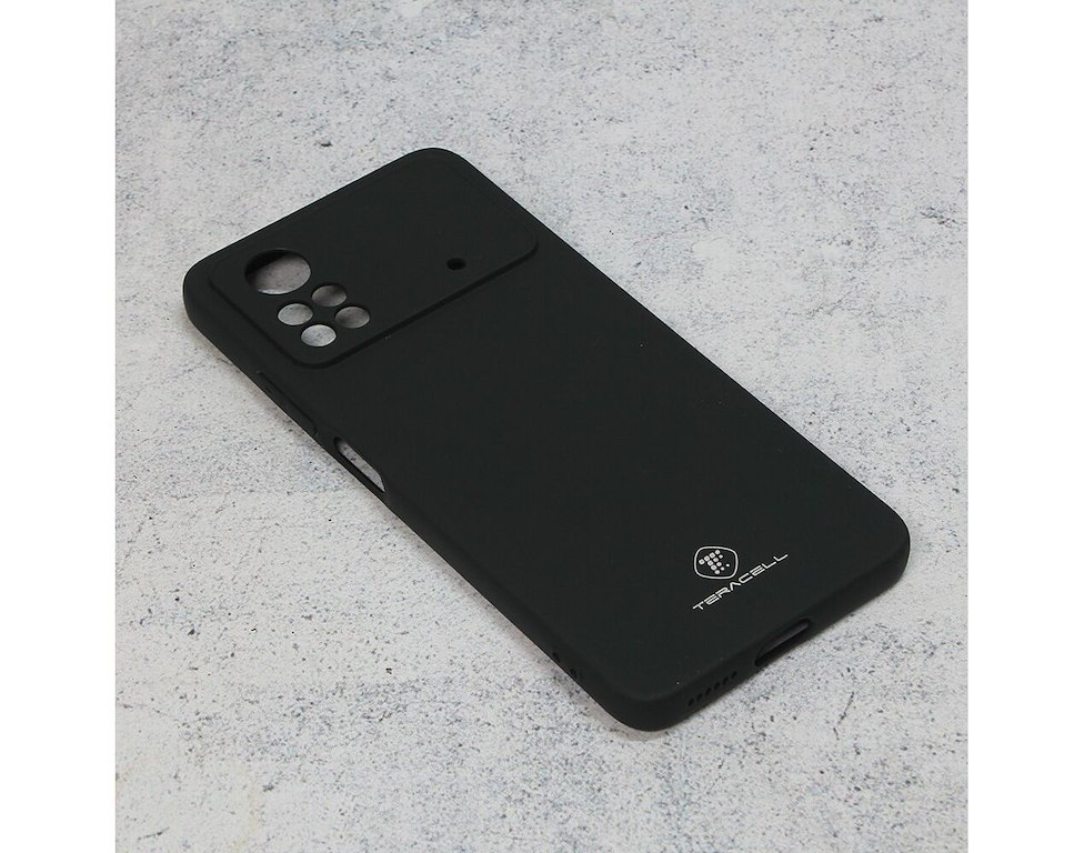 Silikonska futrola Teracell ultra tanka (skin) - Xiaomi Poco M4 Pro 4G mat crna
