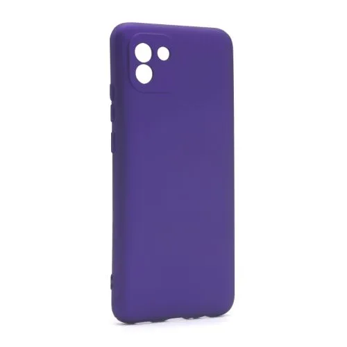 Futrola - maska Soft Silicone za Samsung A035 Galaxy A03 ljubicasta (MS)