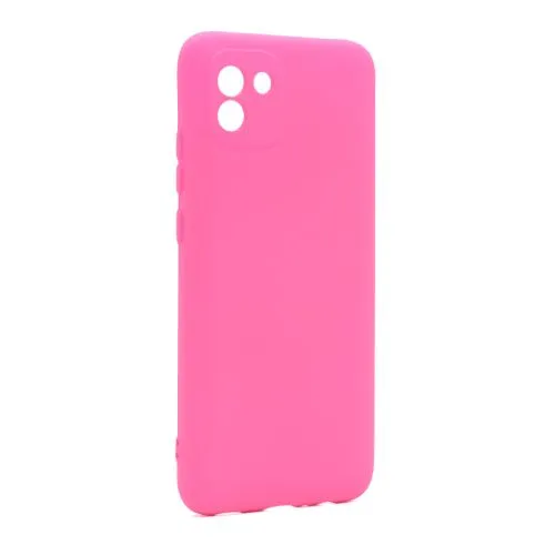Futrola - maska Soft Silicone za Samsung A035 Galaxy A03 pink (MS)