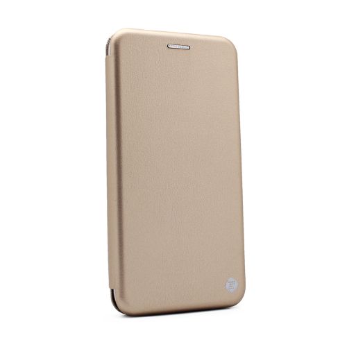 Futrola - maska Teracell Flip Cover za Samsung A035 Galaxy A03 zlatna