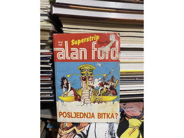 Alan Ford 418 poslednja bitka