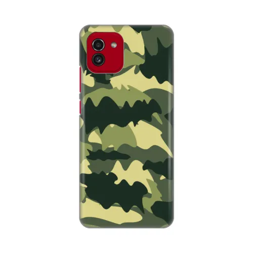 Silikonska futrola - maska print Skin za Samsung A035 Galaxy A03 Army