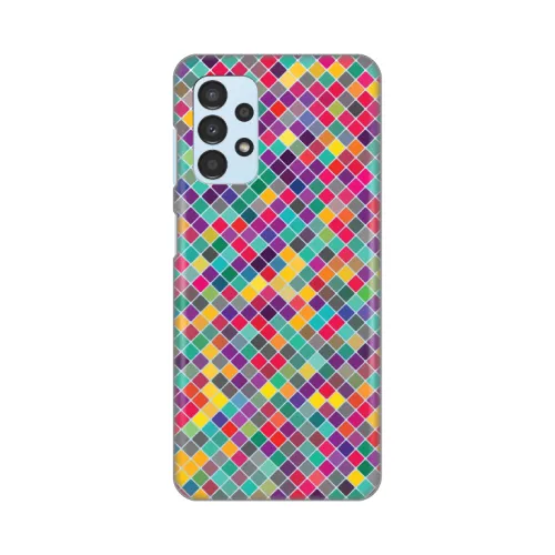 Silikonska futrola - maska print Skin za Samsung A135 Galaxy A13 4G Colorful cubes