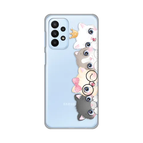 Silikonska futrola - maska print Skin za Samsung A235 Galaxy A23 Cats