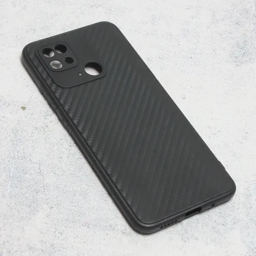 Futrola - maska Carbon fiber za Xiaomi Redmi 10C crna