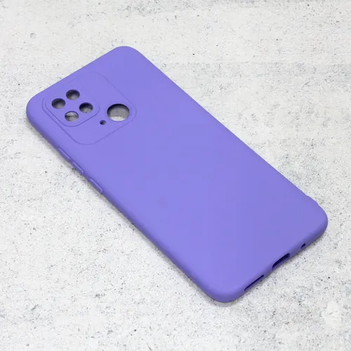 Futrola - maska Teracell Giulietta za Xiaomi Redmi 10C mat ljubicasta