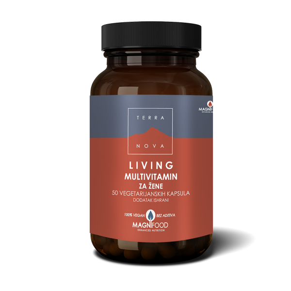 Terranova Living multivitamini za žene 50 kapsula