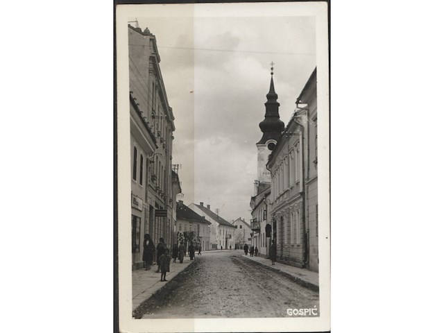 Hrvatska - Gospic 1940
