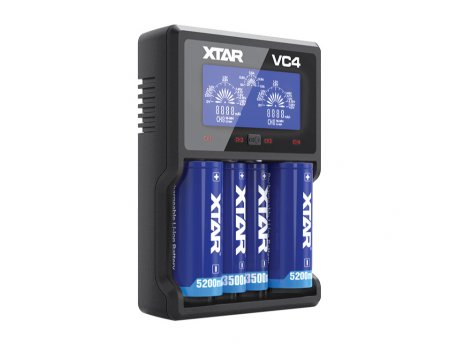 XTAR Punjač baterija do 4 kom. sa displejem