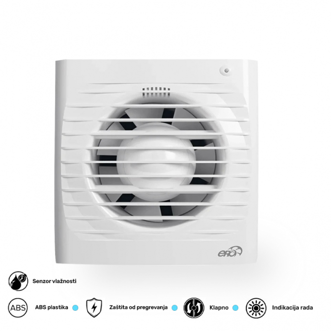 ERA VENTILATOR F125 5C HT