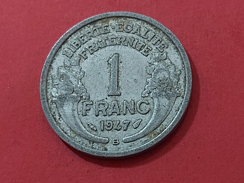 Francuska - 1 franc 1947 god