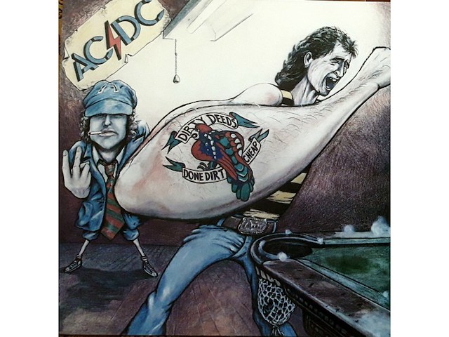 LP: AC/DC - DIRTY DEEDS DONE DIRT CHEAP (AUSTRALIA PRES