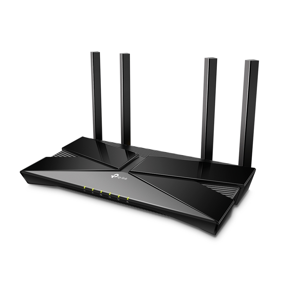 TP-Link Archer AX53 AX3000 bežični dual band WiFi 6 ruter 3000Mbps, 802.11ax/ac/a/b/g/n, Dual-Core CPU, OFDMA, Gigabit 4xLAN + 1xWAN, HomeShield (Antivirus, QoS), OneMesh™, WPA3, Tether App, 4 eks...